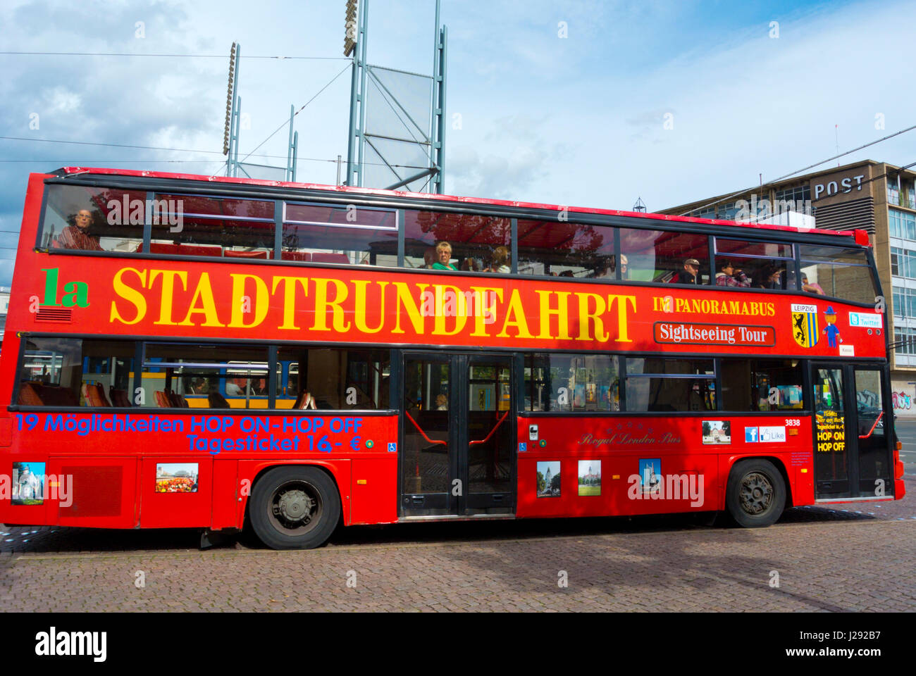German bus leipzig hi-res stock photography and images - Alamy