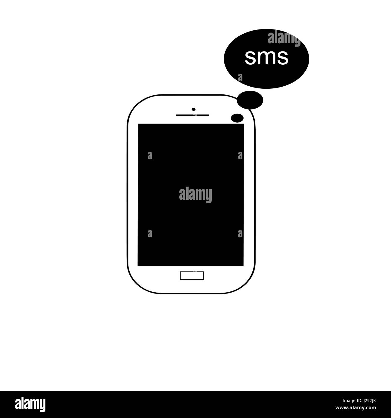 mobile phone vector Stock Vector Image & Art - Alamy