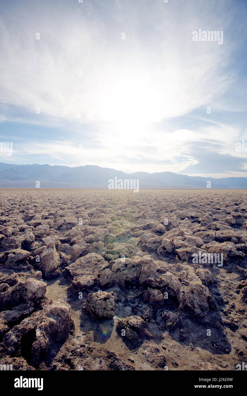 Death Valley in eastern California is one of the hottest places on ...