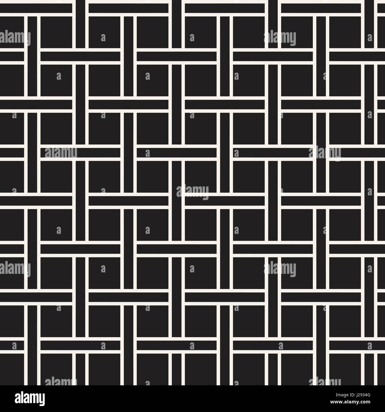 Seamless woven stripes lattice pattern. Modern stylish texture ...