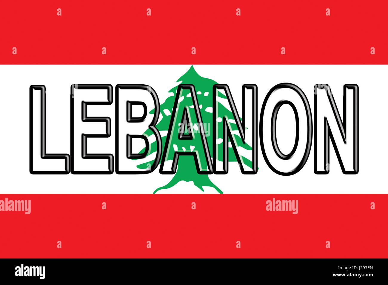 National emblem of lebanon hi-res stock photography and images - Alamy