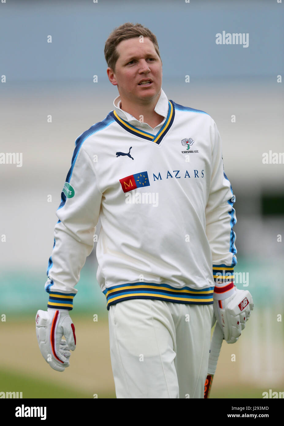Gary Ballance, Yorkshire Stock Photo - Alamy