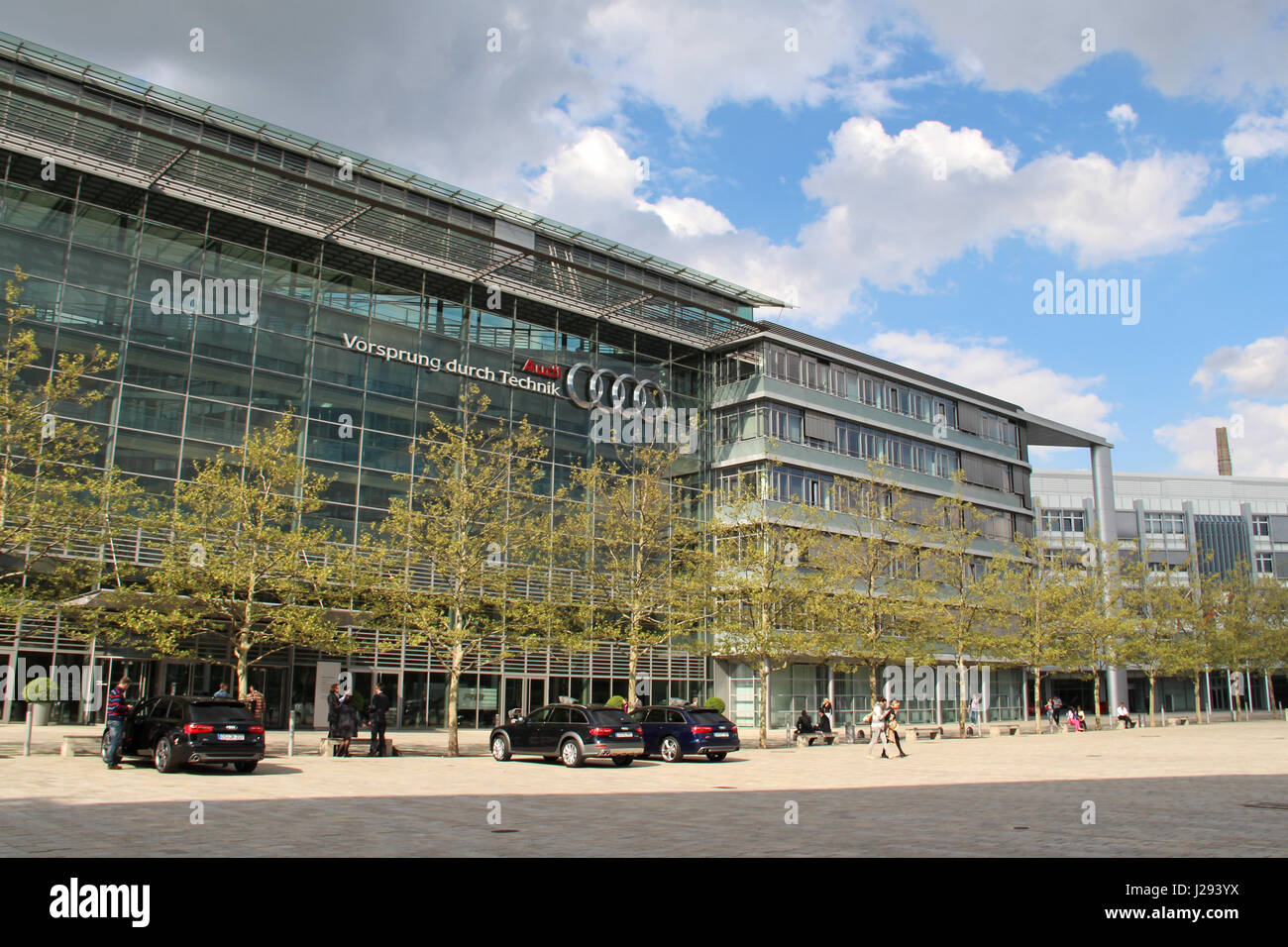 Buildings of the audi car company museum hi-res stock photography and ...