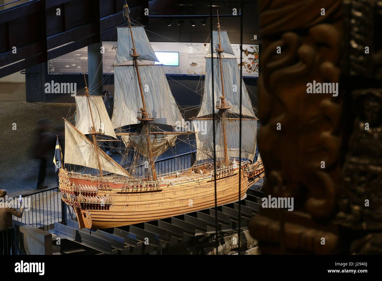 STOCKHOLM, SWEDEN The Vasa ship capsized and sank in Stockholm 1628 ...