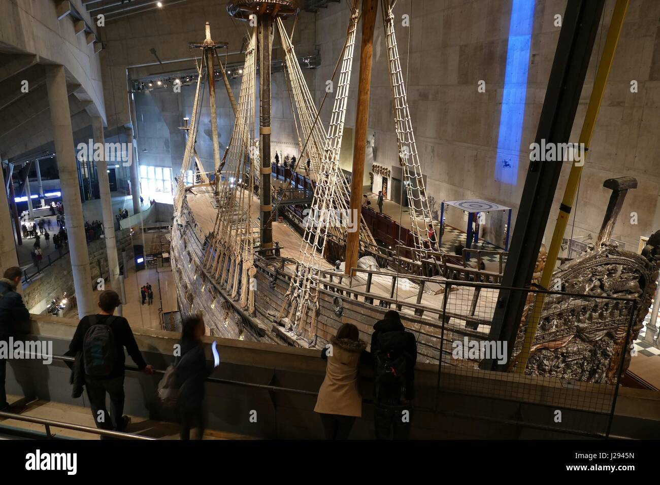 STOCKHOLM, SWEDEN The Vasa ship capsized and sank in Stockholm 1628 ...