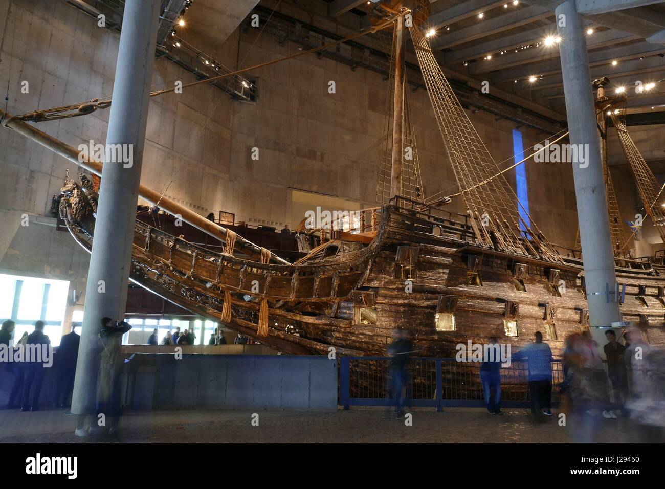 STOCKHOLM, SWEDEN The Vasa ship capsized and sank in Stockholm 1628 ...