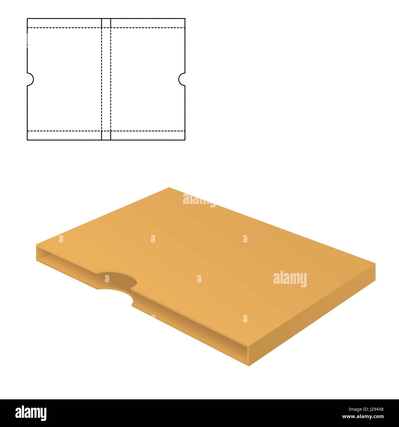 Mock up Clear Box Stock Vector Image & Art - Alamy