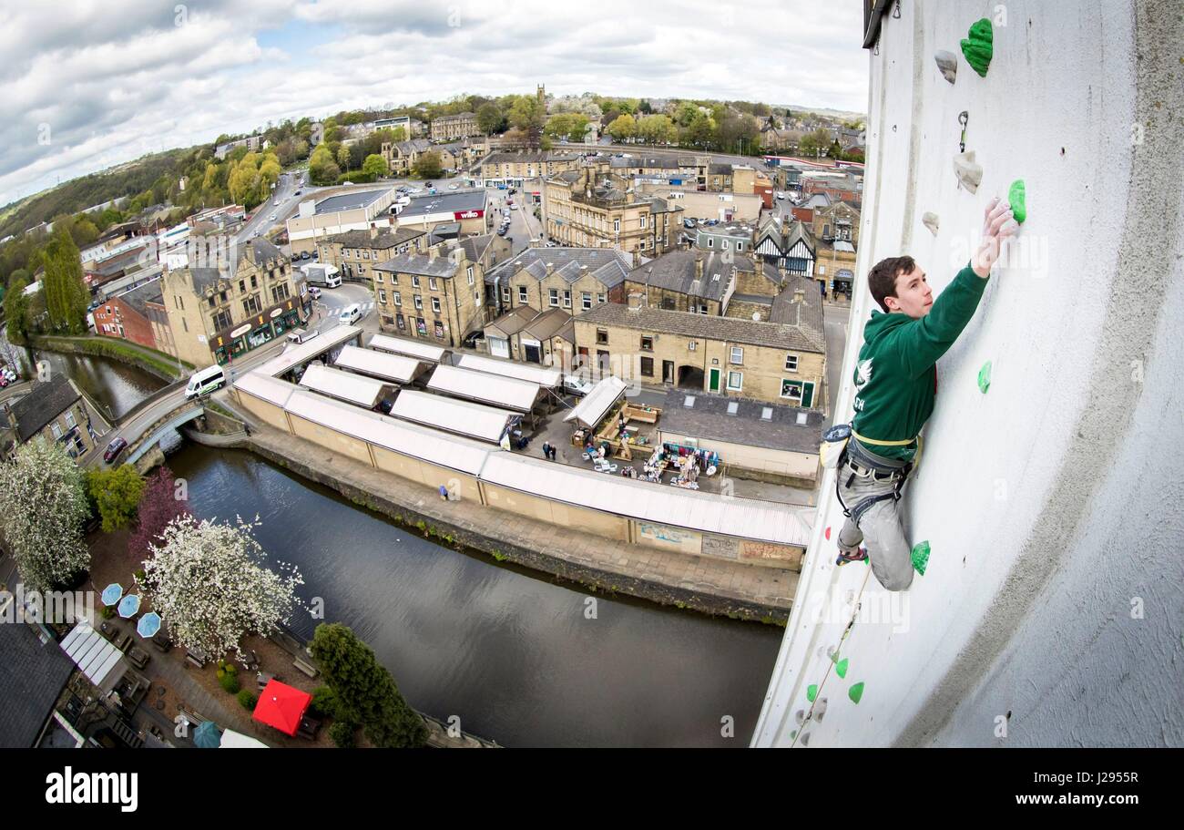 Team GB climber Luke Murphy on the UK's highest man-made outdoor ...