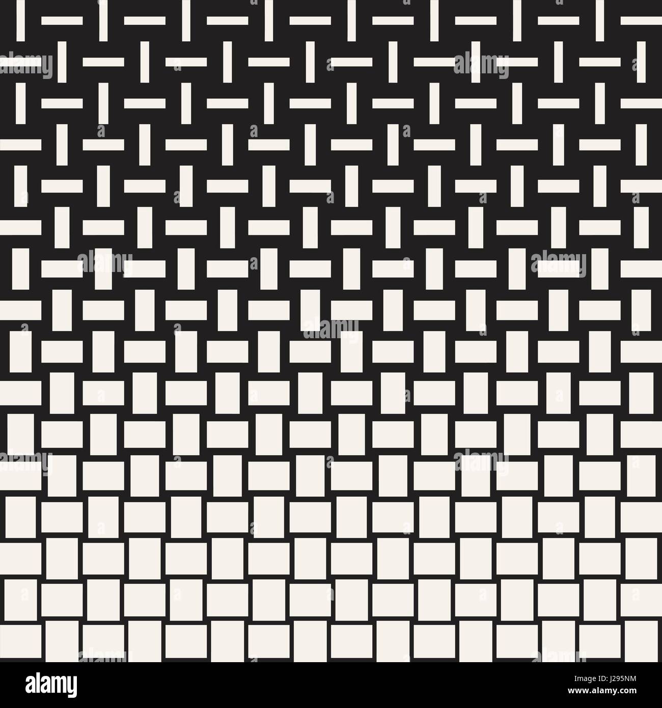 Vector Seamless Geometric Pattern. Halftone gradient stylish color transition. Woven Lines ...