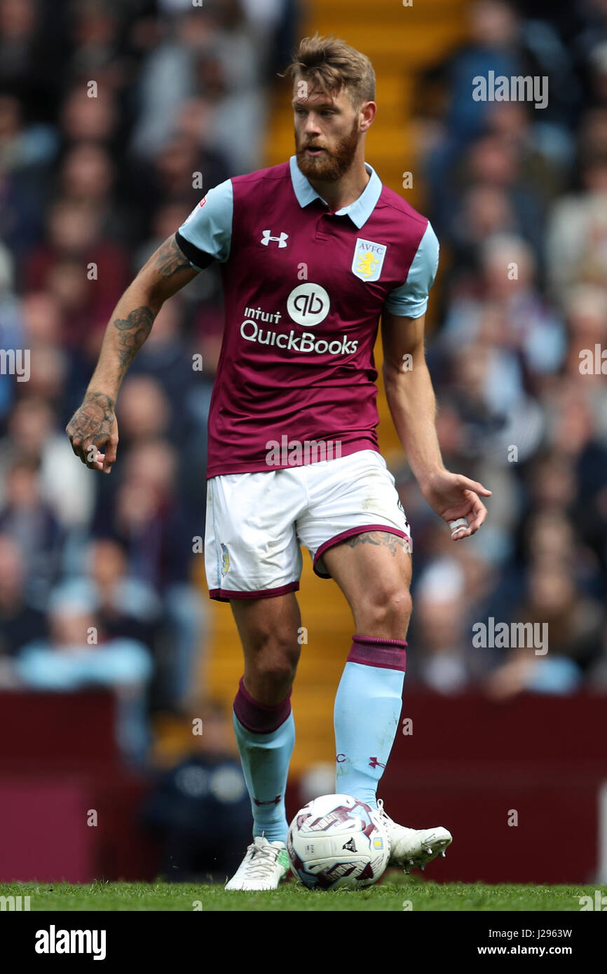Aston Villa's Nathan Baker Stock Photo - Alamy