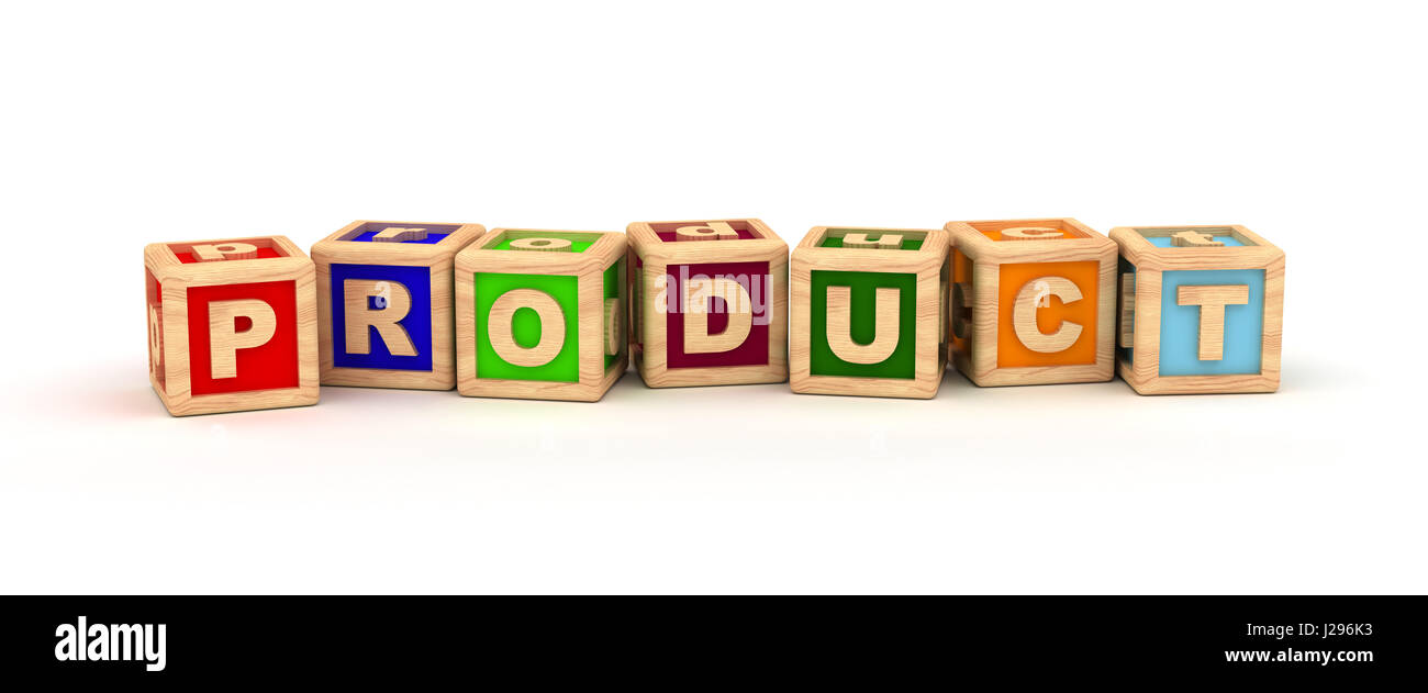 Product Text Cube Stock Photo - Alamy