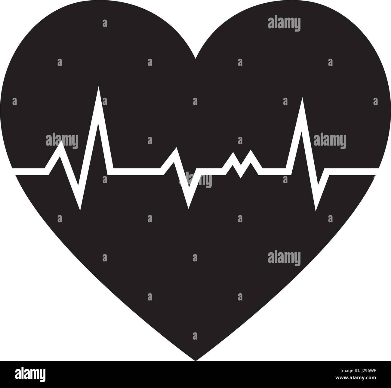 cardio heart icon Stock Vector Image & Art - Alamy