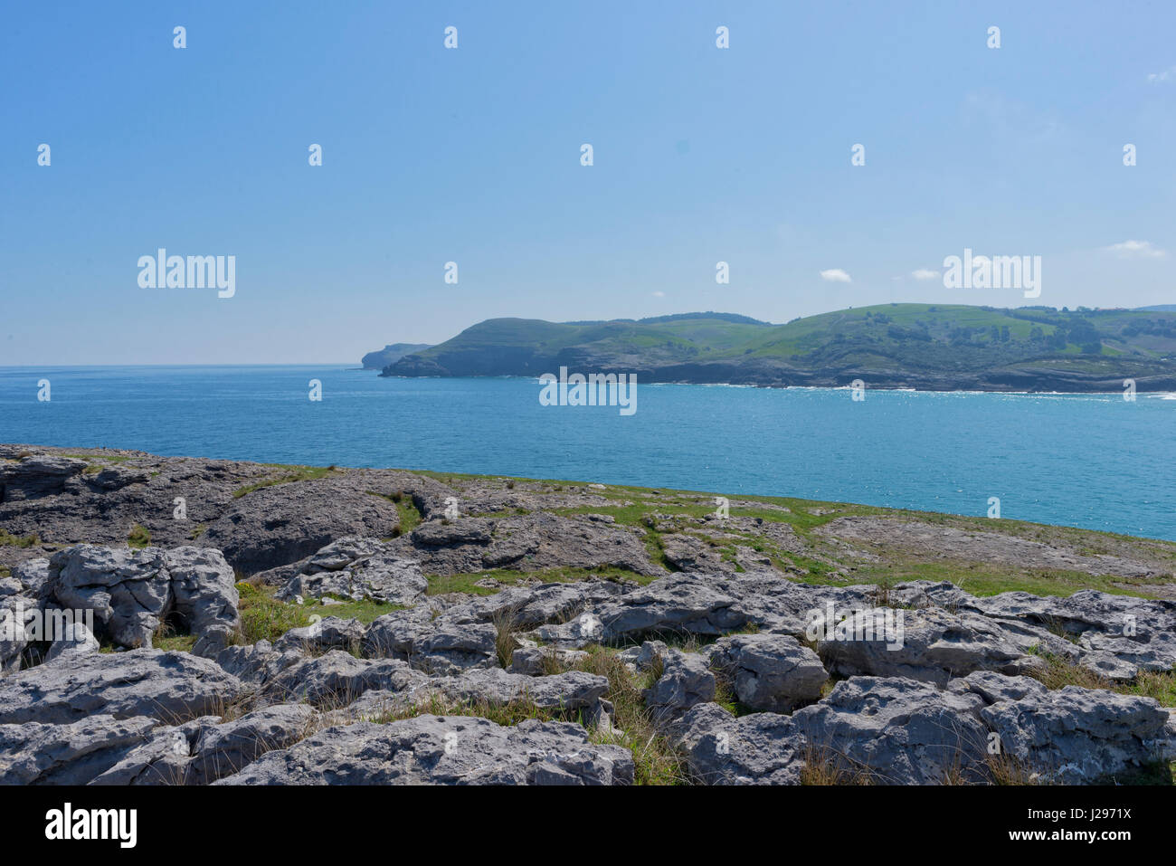 Strolling through the ojerada in Ajo, Cantabria Stock Photo - Alamy