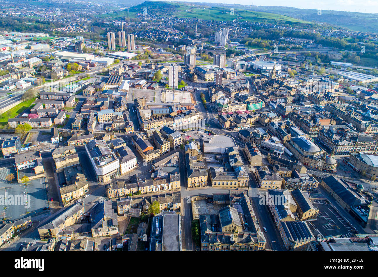 Halifax town centre hi-res stock photography and images - Alamy