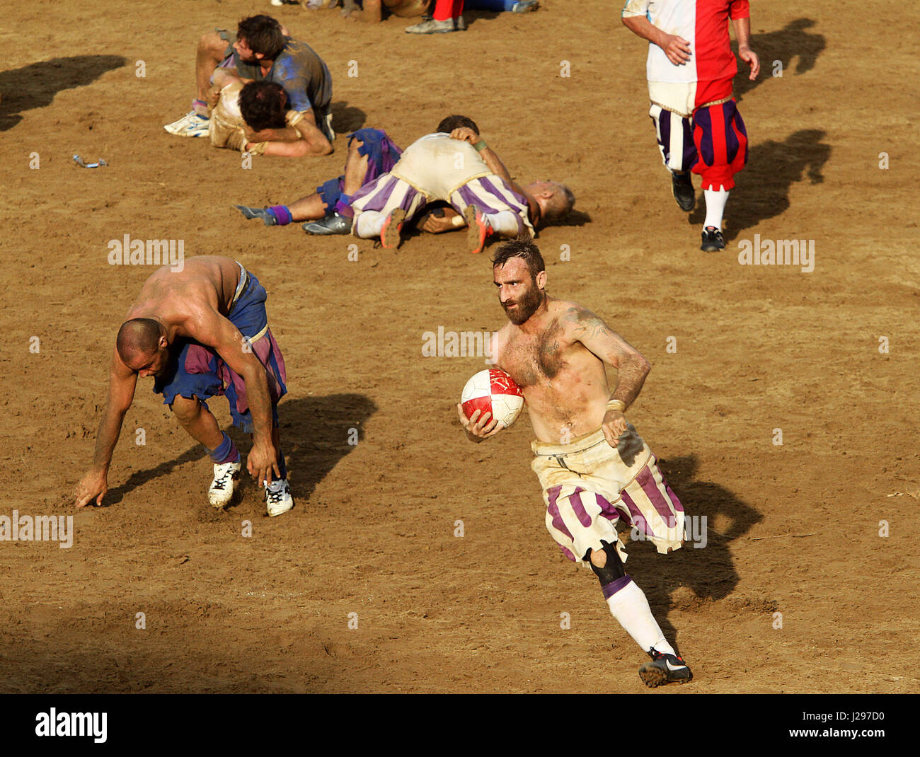 calcio storico fiorentino,florence italy Stock Photo - Alamy