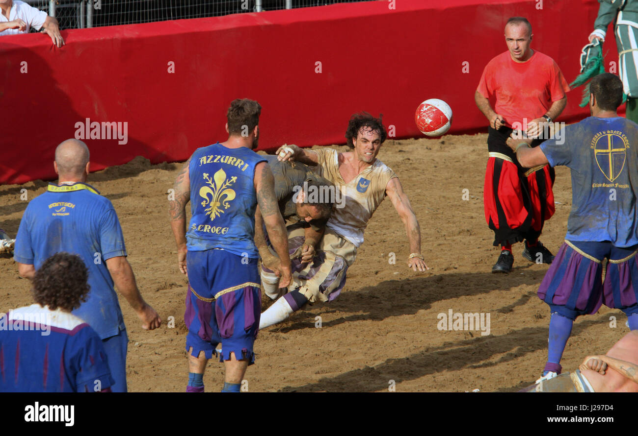 calcio storico fiorentino,florence italy Stock Photo - Alamy