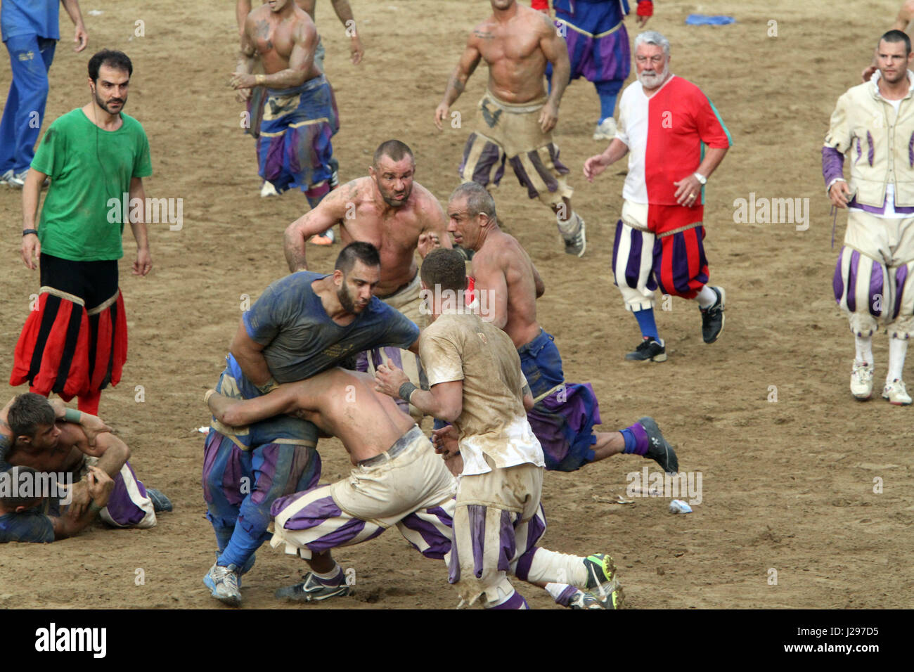 calcio storico fiorentino,florence italy Stock Photo - Alamy