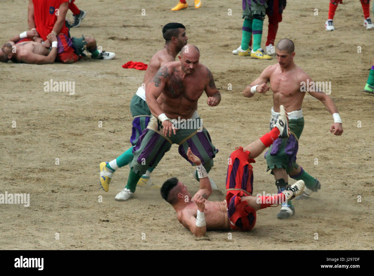 calcio storico fiorentino,florence italy Stock Photo - Alamy
