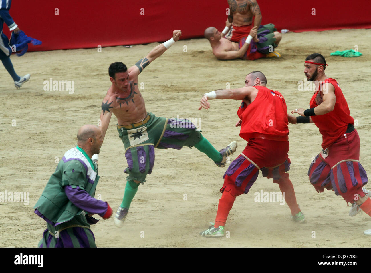 calcio storico fiorentino,florence italy Stock Photo - Alamy