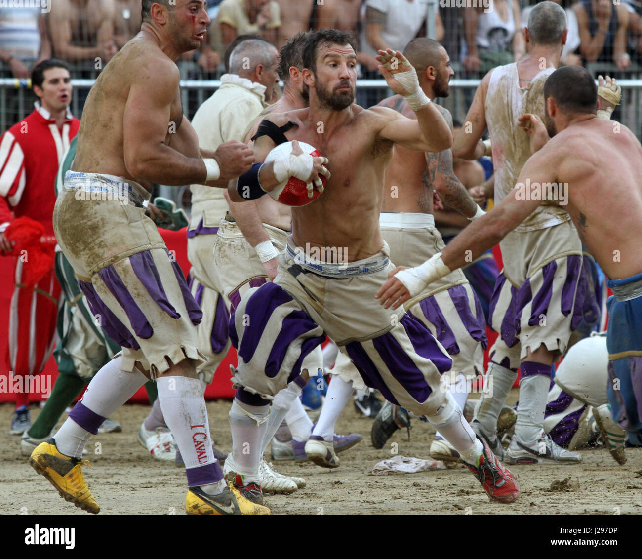 calcio storico fiorentino,florence italy Stock Photo - Alamy