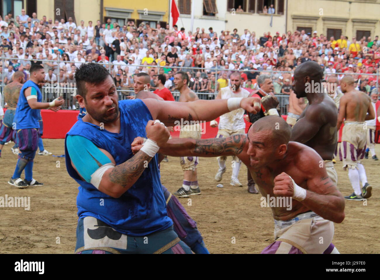 calcio storico fiorentino,florence italy Stock Photo - Alamy