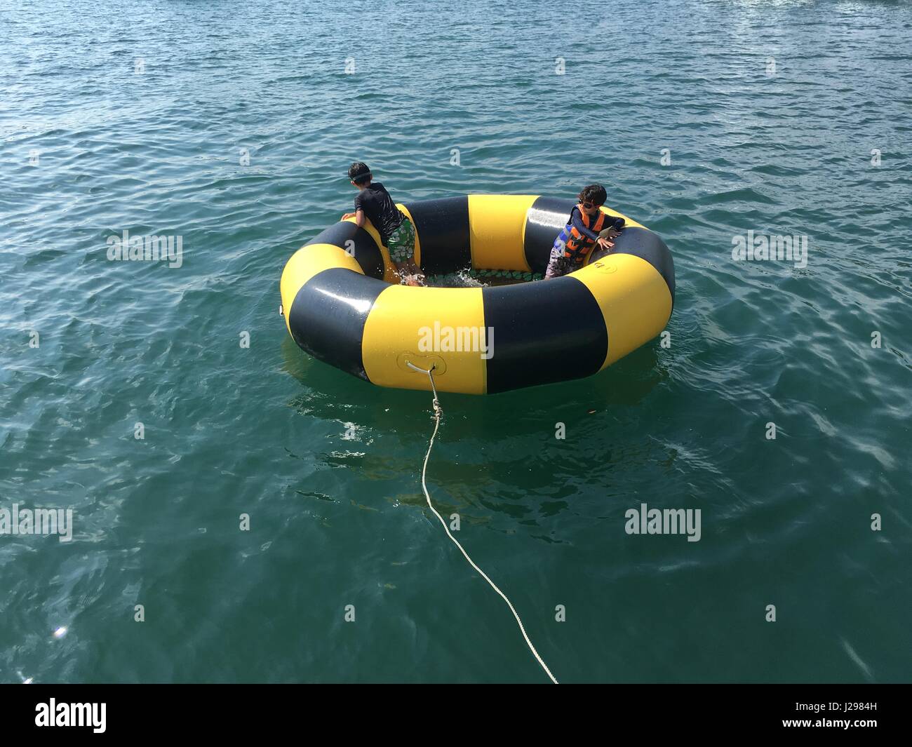 Kids Buoy On Beach Sea High Resolution Stock Photography and Images - Alamy