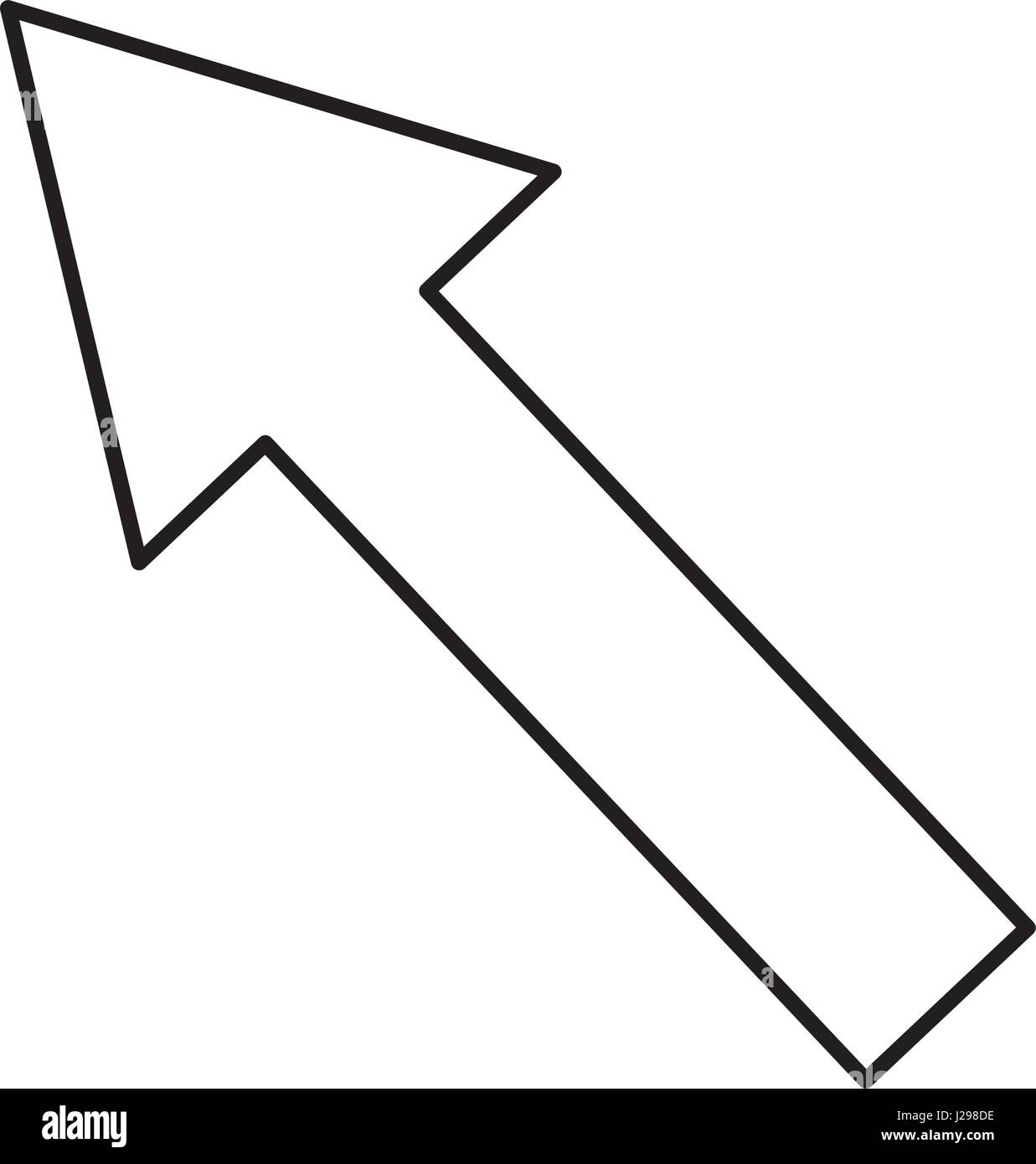 Arrow cursor symbol Stock Vector Image & Art - Alamy