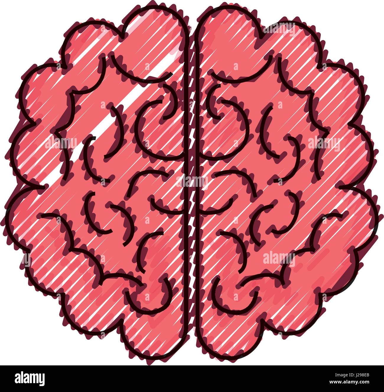 Human brain symbol Stock Vector Image & Art - Alamy