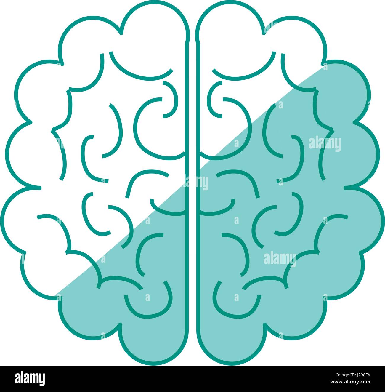 Human brain symbol Stock Vector Image & Art - Alamy