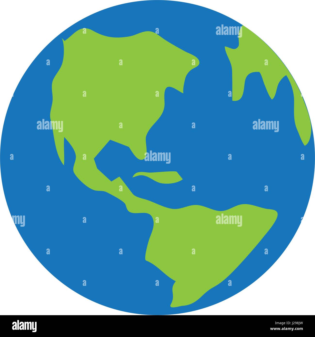Isolated world earth Stock Vector Image & Art - Alamy