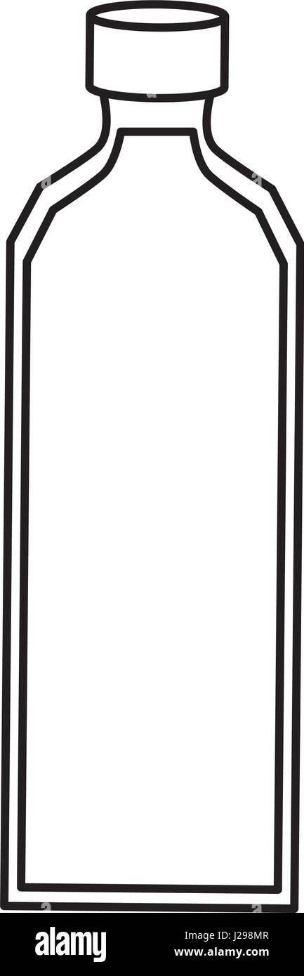 Empty plastic bottle Stock Vector Image & Art - Alamy