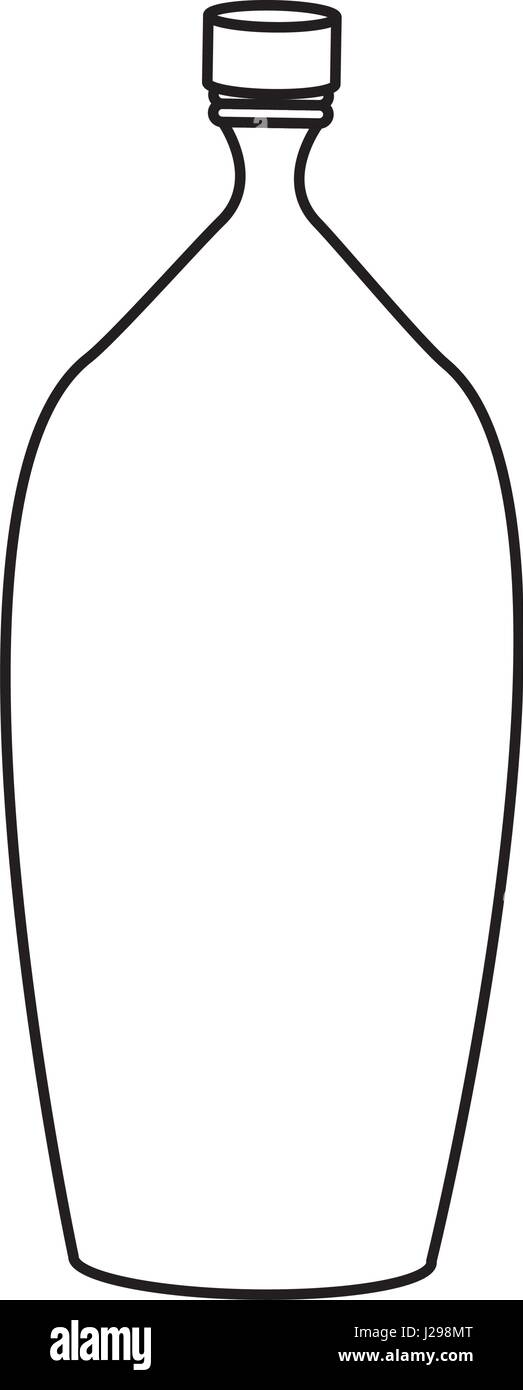 Empty plastic bottle Stock Vector Image & Art - Alamy