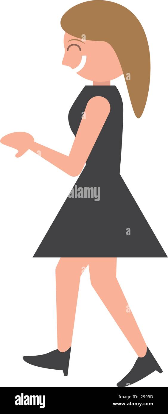 Woman celebrating cartoon Stock Vector Image & Art - Alamy