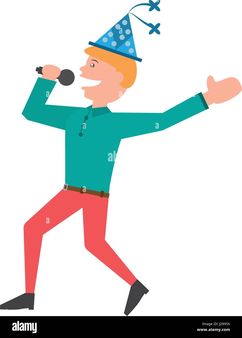 Man celebrating cartoon Stock Vector Image & Art - Alamy