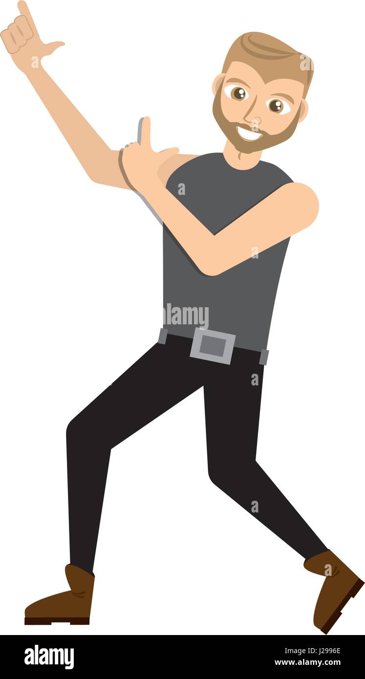 Man celebrating cartoon Stock Vector Image & Art - Alamy