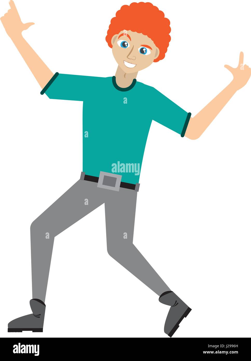 Man celebrating cartoon Stock Vector Image & Art - Alamy