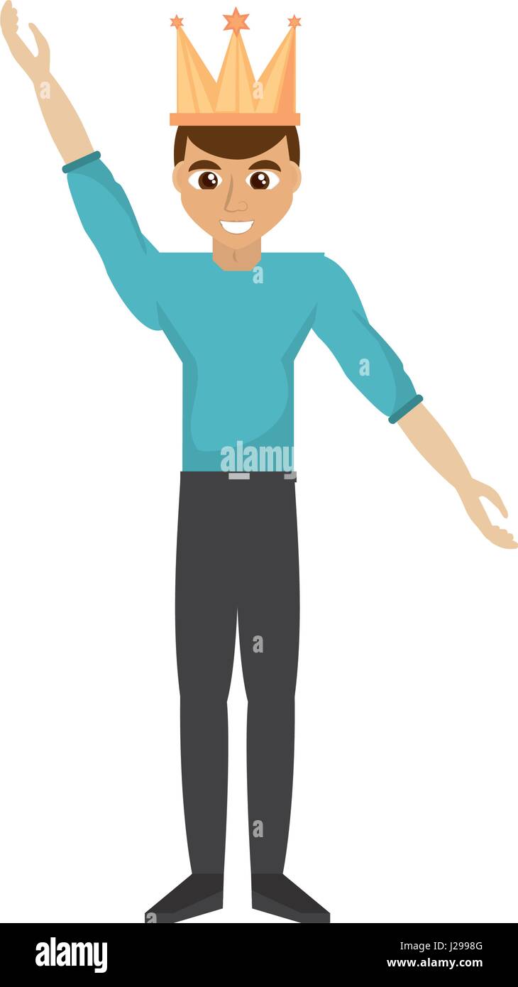 Man celebrating cartoon Stock Vector Image & Art - Alamy