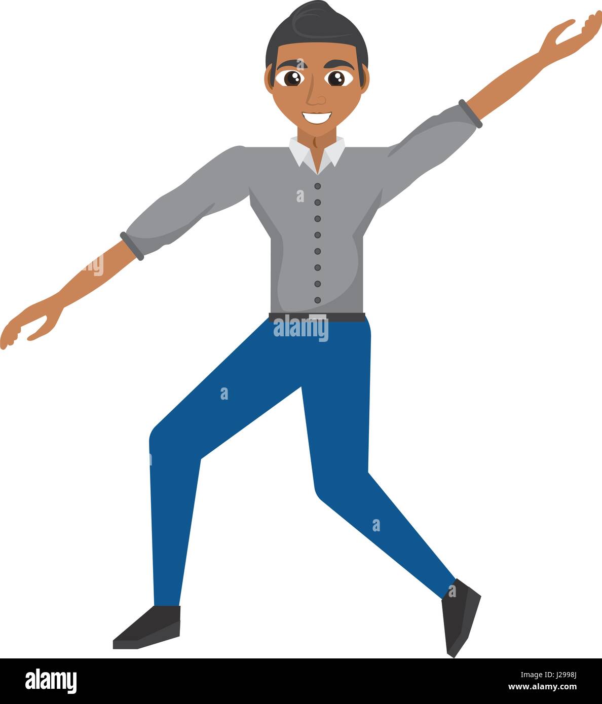 Man celebrating cartoon Stock Vector Image & Art - Alamy