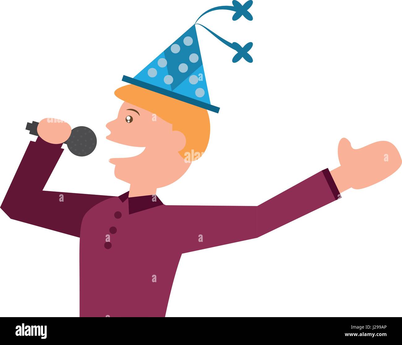 Man celebrating cartoon Stock Vector Image & Art - Alamy