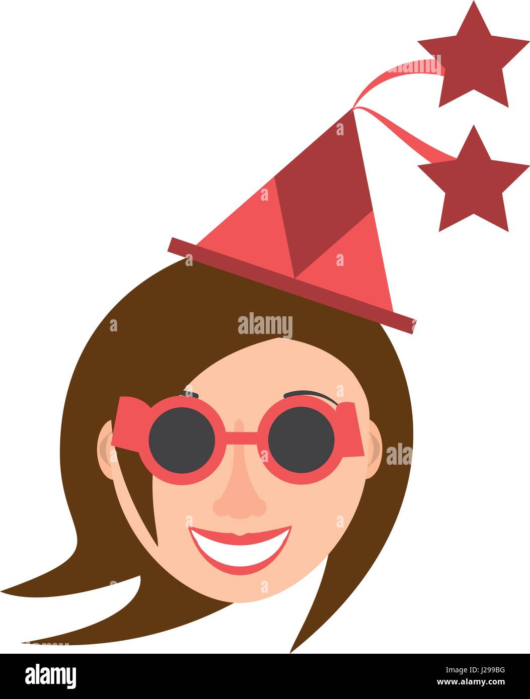 Woman celebrating cartoon Stock Vector Image & Art - Alamy