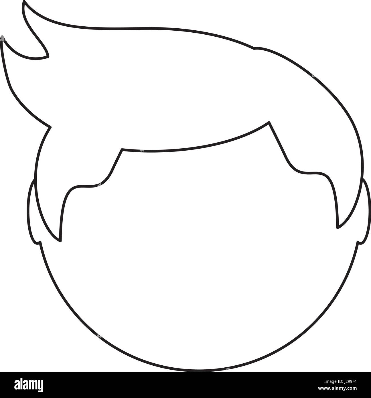 Male faceless head Stock Vector Image & Art - Alamy