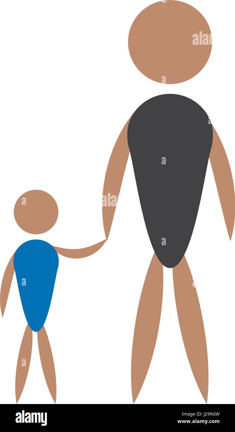 man and son icon Stock Vector Image & Art - Alamy
