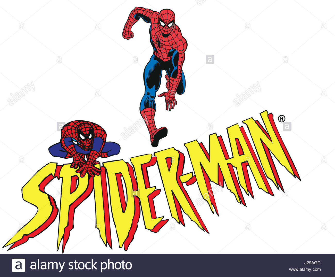 Spiderman Cartoon Stock Photos & Spiderman Cartoon Stock Images - Alamy