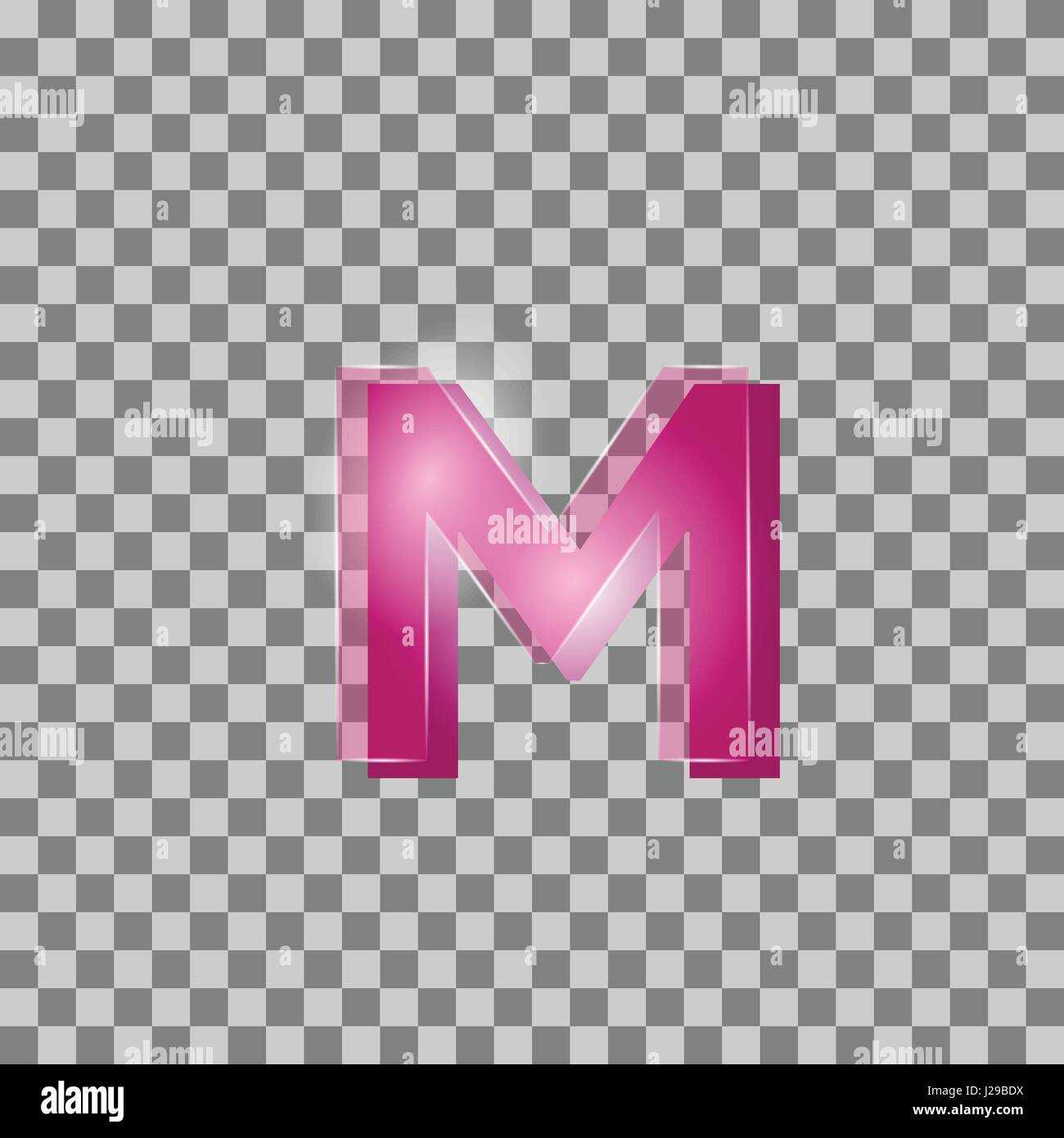 Vector. Letters are pink in color but isolated background. Can be used ...