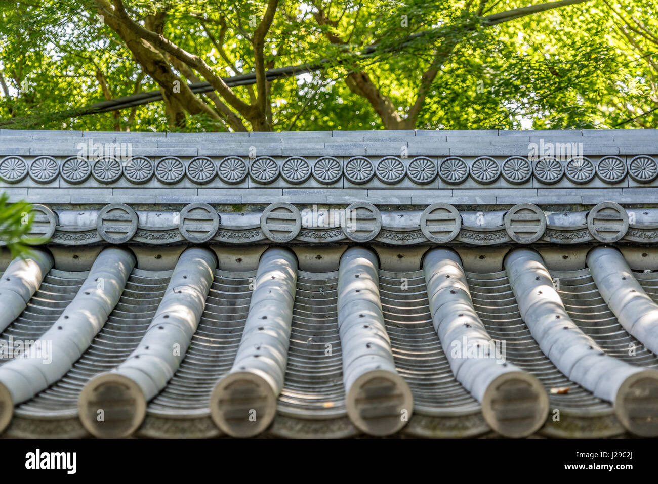 Bamboo roof garden hi-res stock photography and images - Alamy
