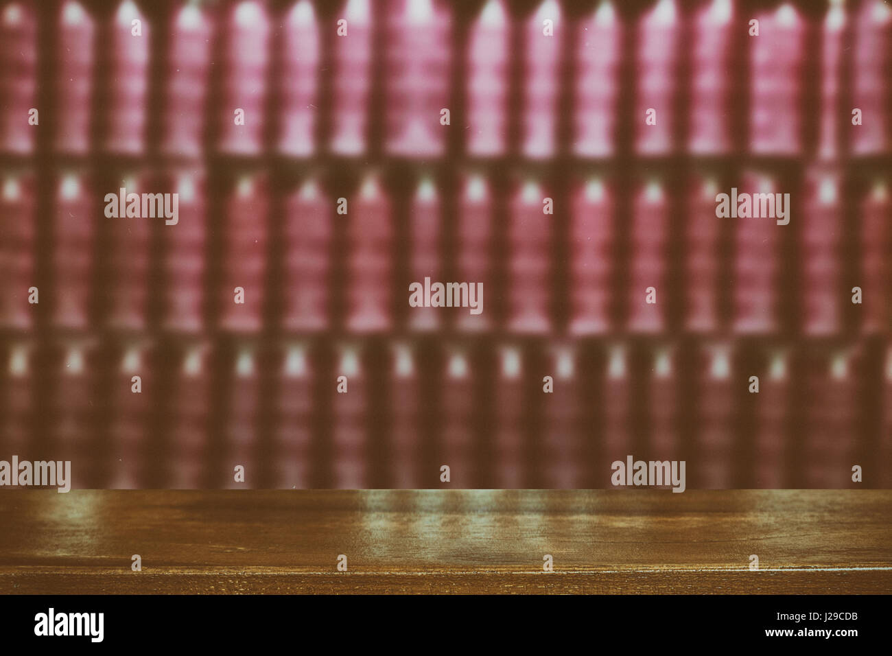 interior of modern library with gray book shelves, blur background with ...