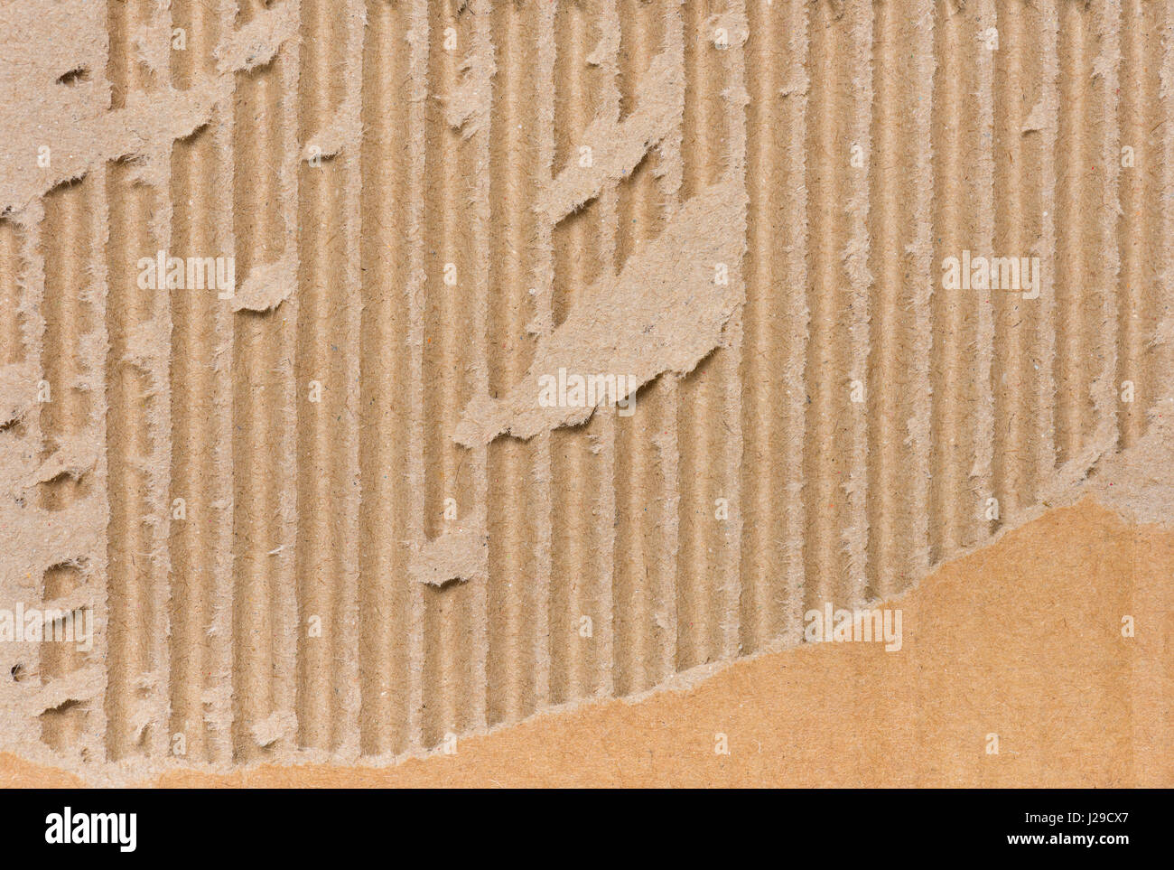 Corrugated cardboard background Stock Photo - Alamy