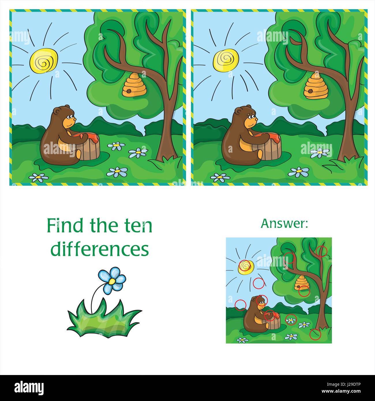 Spot The Differences High Resolution Stock Photography and Images - Alamy