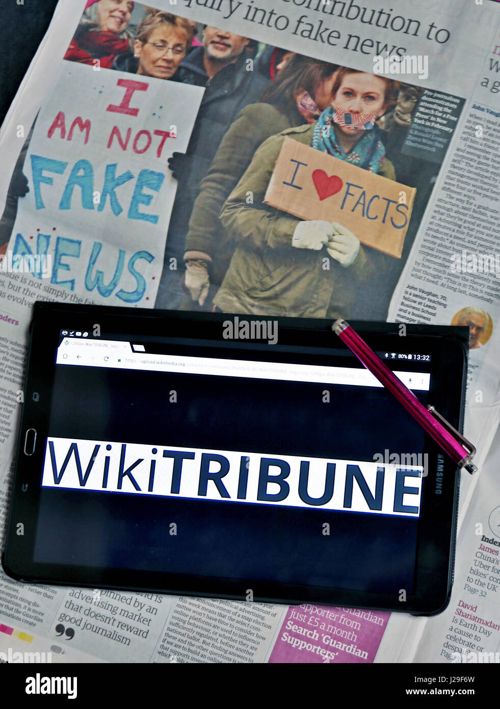 Wikipedia announces Wikitribune news website to counter "fake news ...