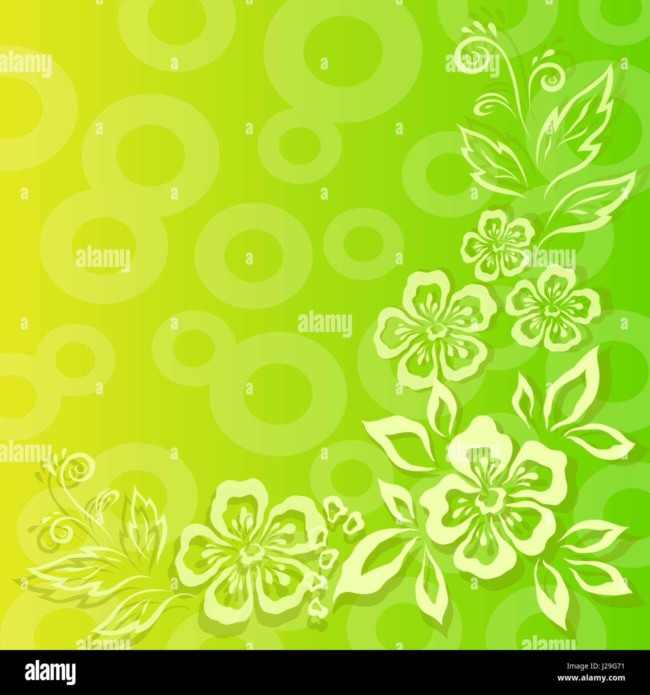 Abstract flower background Stock Vector Image & Art - Alamy